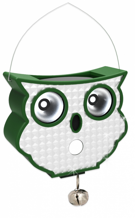 Købe Genius Ideas Universal Solar Repeller Sonic Fence - Owl | Te