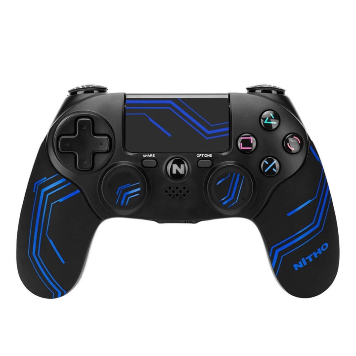 Købe NITHO Controller Adonis Trådløs Glow PS4 PS3 PC | Teknikproffset.dk