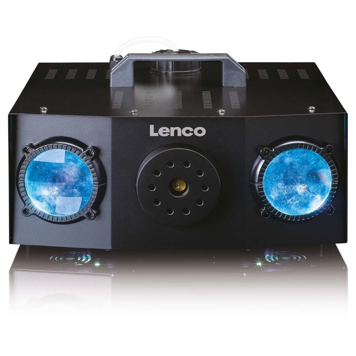 Købe Lenco LED and FOG machine with 1 L liquid and r.c | Teknikproffset.dk
